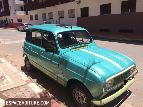 Renault R4 1990 essence voiture d'occasion rabat prix 20 000 DHS