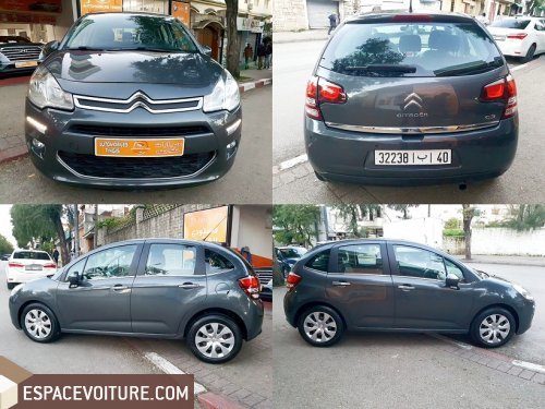 C3 occasion à Tanger, Citroen C3 diesel prix 94 000 DHS Réf-TAR3910