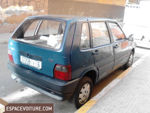 Uno occasion à Casablanca, Fiat Uno essence prix 17 000 DHS Réf-CAA21349