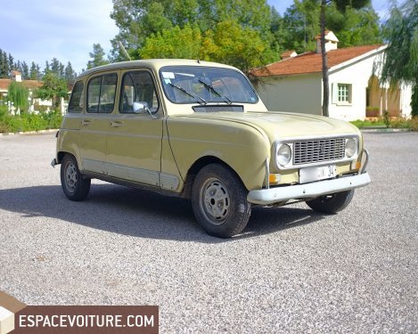 R4 occasion à Rabat, Renault R4 essence prix 25 000 DHS Réf-RAT6957