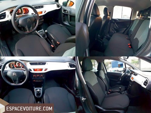 C3 occasion à Tanger, Citroen C3 diesel prix 94 000 DHS Réf-TAR3910