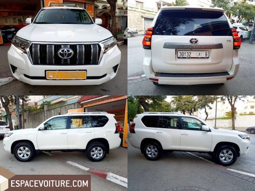 Toyota Prado 2018 diesel voiture d'occasion tanger prix 247 000 DHS