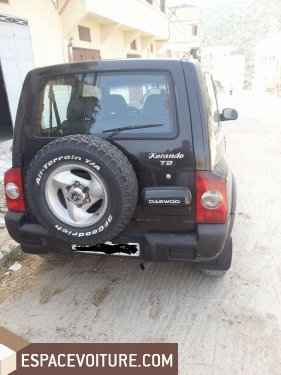 Korando occasion à Rabat, Daewoo Korando diesel prix 52 000 DHS Réf-RAT9305