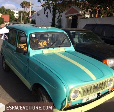 Renault R4 1990 essence voiture d'occasion rabat prix 20 000 DHS