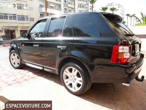 Land rover Range rover occasion à Tanger, diesel couleur Noir Réf-TAR995