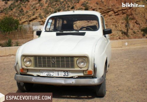 R4 occasion à Agadir, Renault R4 essence prix 16 000 DHS Réf-AGR1755